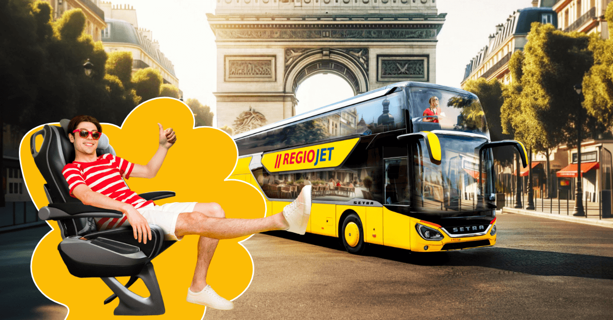 The most comfortable bus travel in Europe | RegioJet